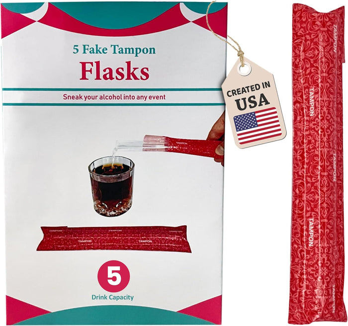 Tampon Flask - Your Perfect Hidden Flask. Celebrate More & Spend Less.